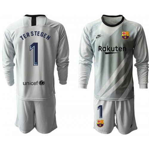 Maglia FC Barcelona Portiere TER STEGEN 1 Bambino I 2019/2020 ML